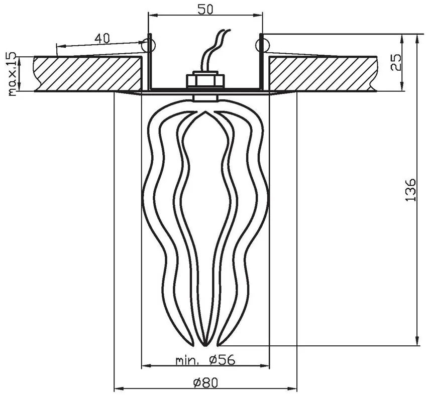 Bodové světlo SK-15 Candellux