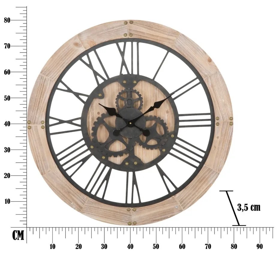 Nástěnné hodiny Mauro Ferretti Ingranat, ⌀ 80 cm