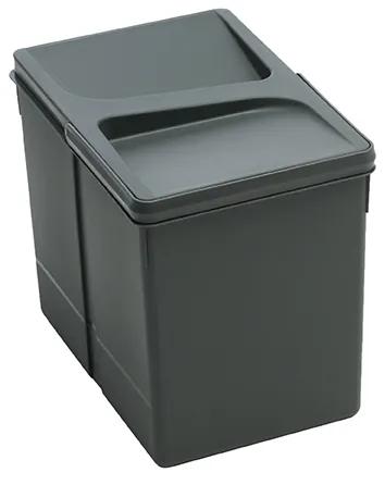 In-Design Odpadkový koš UNION volně stojící 20 L včetně víka a madla - antracit