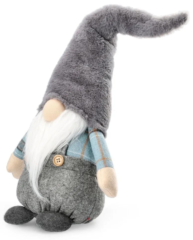 Vánoční skřítek | ERRKI | šedý | 49 cm | 800943