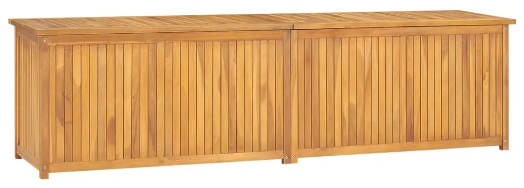 Zahradní box 200 x 50 x 55 cm masivní teakové dřevo