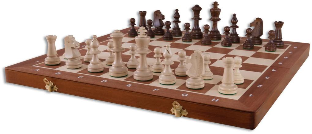 dřevěné šachy tradiční GD366 pacyg