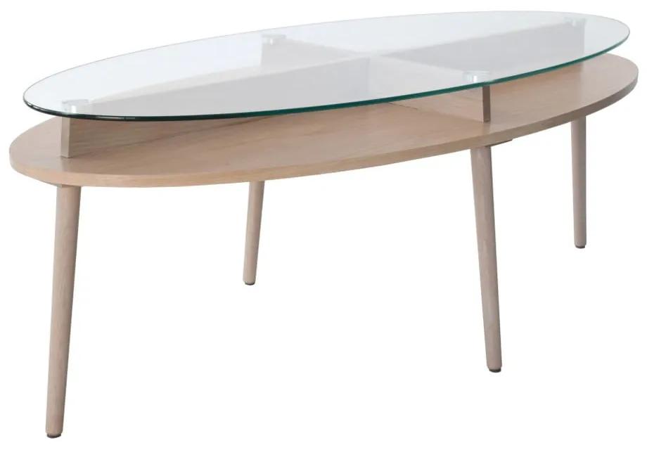 Konferenční stolek z dubového dřeva RGE Solo, šířka 140 cm