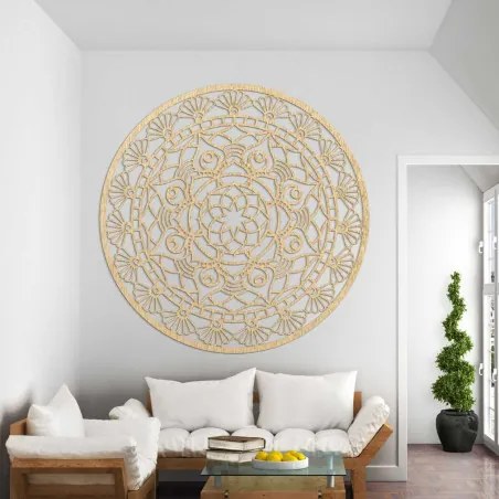 Mandala dřevěná nástěnná dekorace, pro váš domov I SENTOP PR0176