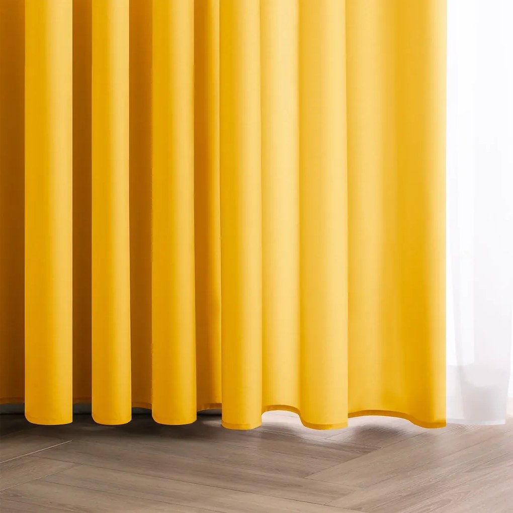 Závěs Carli s designovými poutky 140x250 cm - výběr z 10 provedení