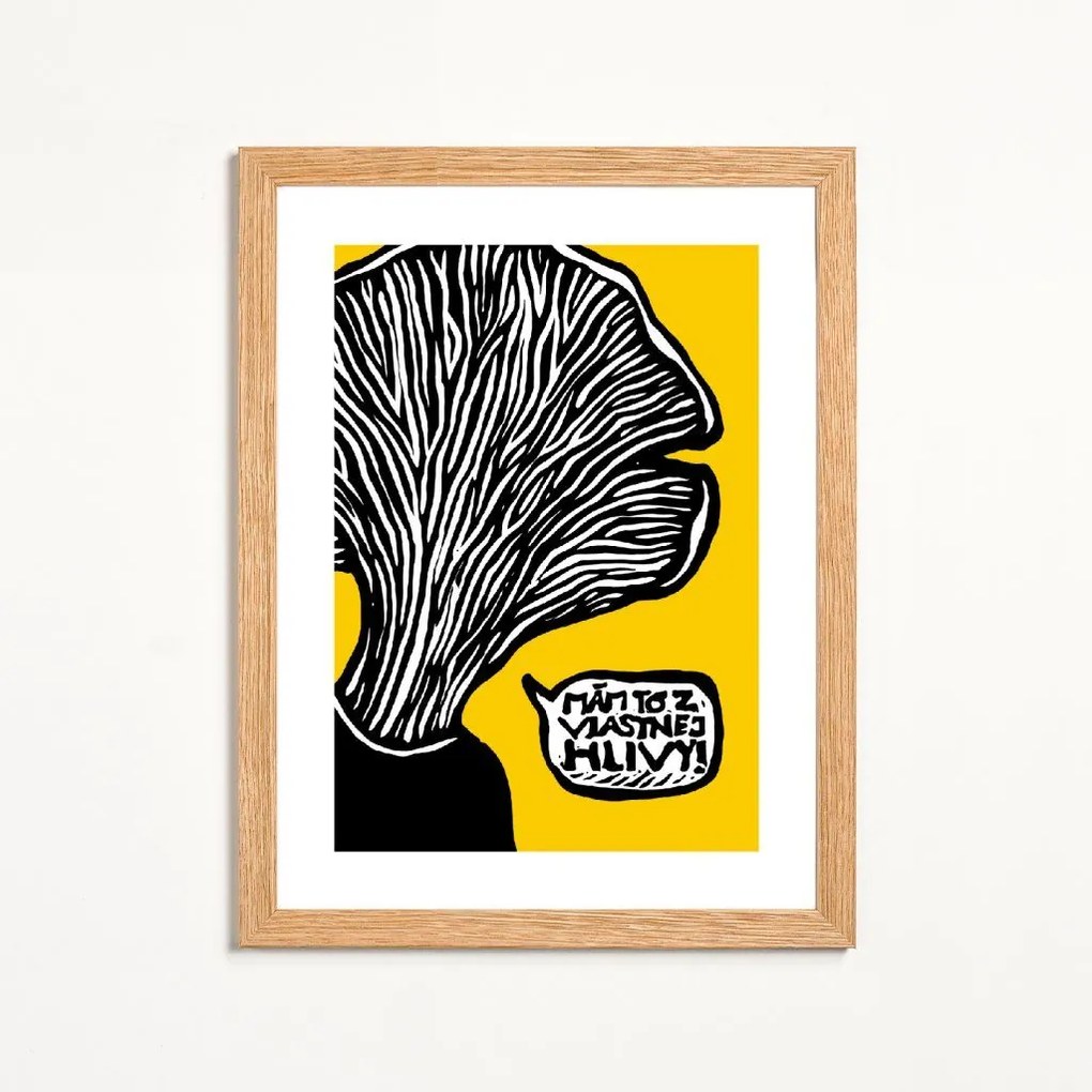 Mária Mérai | Saturejka Mária Mérai | Hlíva Rám: Bez rámu, Velikost: 70 x 50 cm