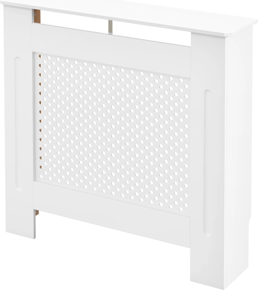 HOMCOM Kryt Radiátoru na Zeď - Moderní Design, MDF, 78x19x82 cm
