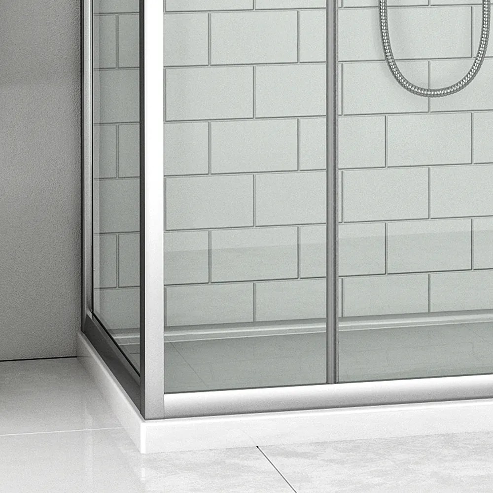 Sprchové dveře posuvné LLD4 v kombinaci s pevnou stěnou LLB Viz technická specifikace Transparent+Intimglass Brillant LLD4/1300+LLB/800 1300 800 LLD4/1300_LLB/800_br_tr+ig