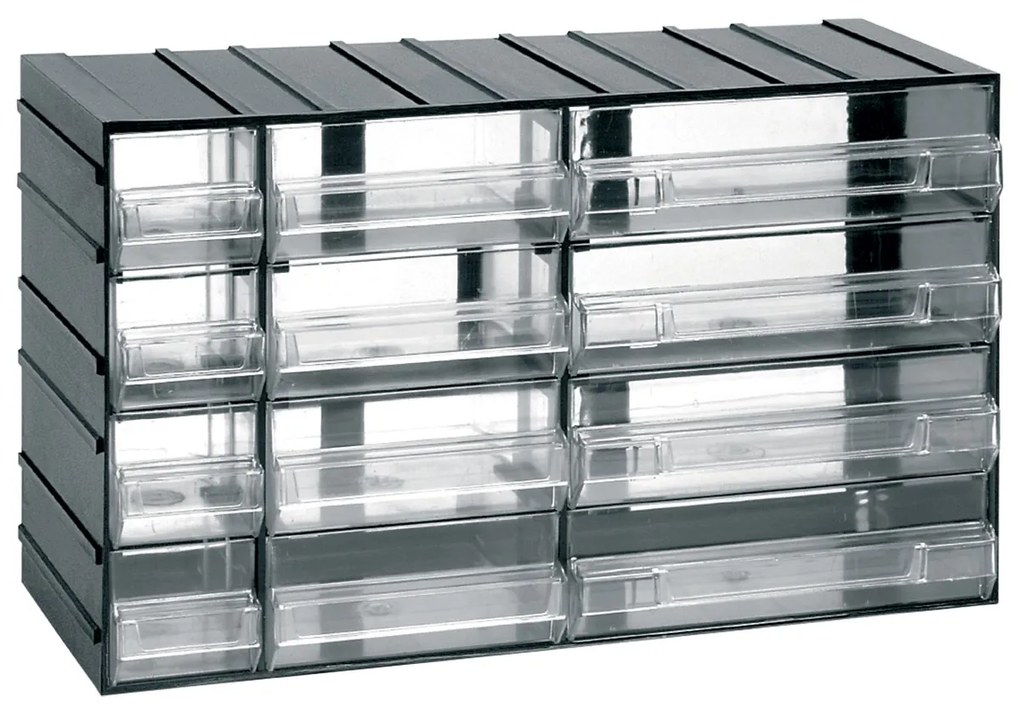 ARTPLAST Organizér 615T- 4 + 4 + 4 zásuvky