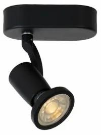 LUCIDE JASTER LED Spot GU10/5W 320LM Black, bodové svítidlo, bodovka