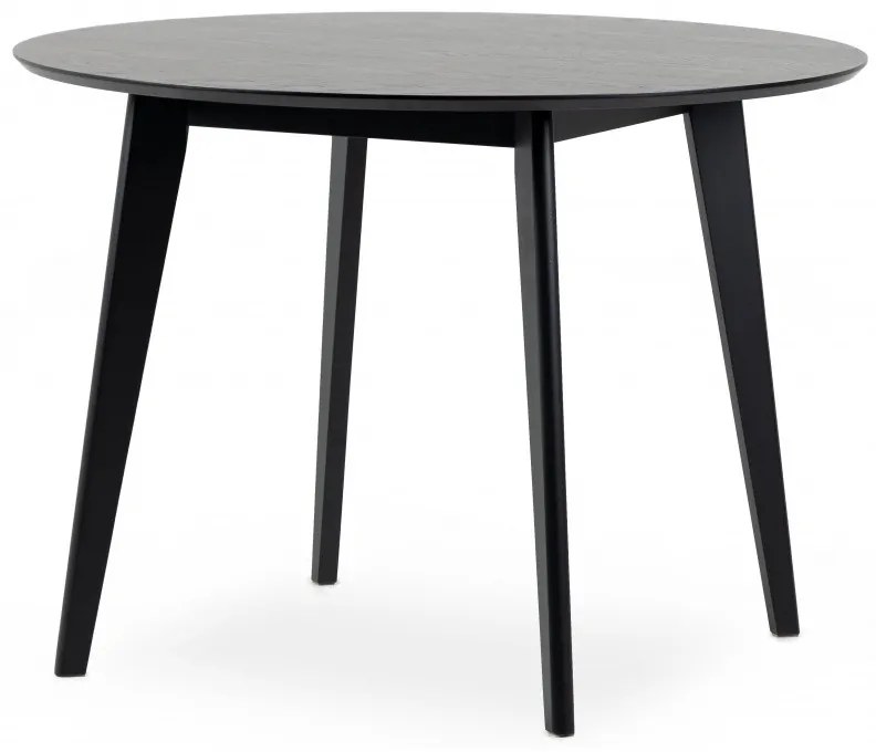 Kulatý jídelní stůl 105 cm Roxby černý