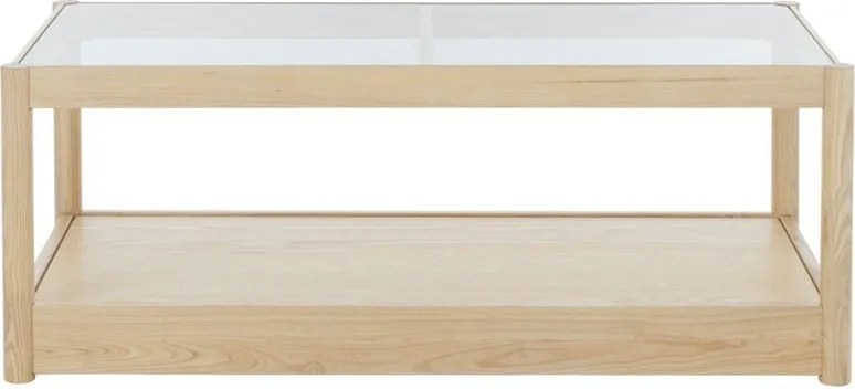 Konferenční stolek se skleněnou deskou v přírodní barvě 60x120 cm Class – Ellos Home