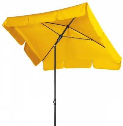 Naklápěcí slunečník Doppler SUNLINE WATERPROOF 225 x 120 cm - žlutý