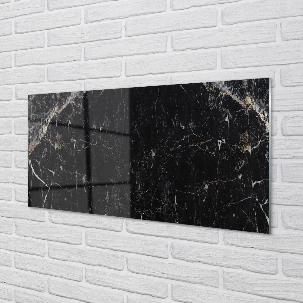 akrylový obraz Marble kamenná zeď 100x50 cm