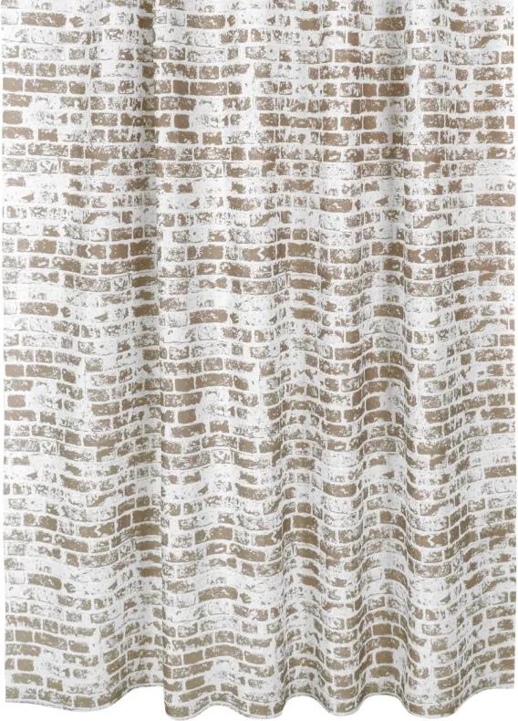 Bellatex Koupelnový závěs Béžová 180x200 cm
