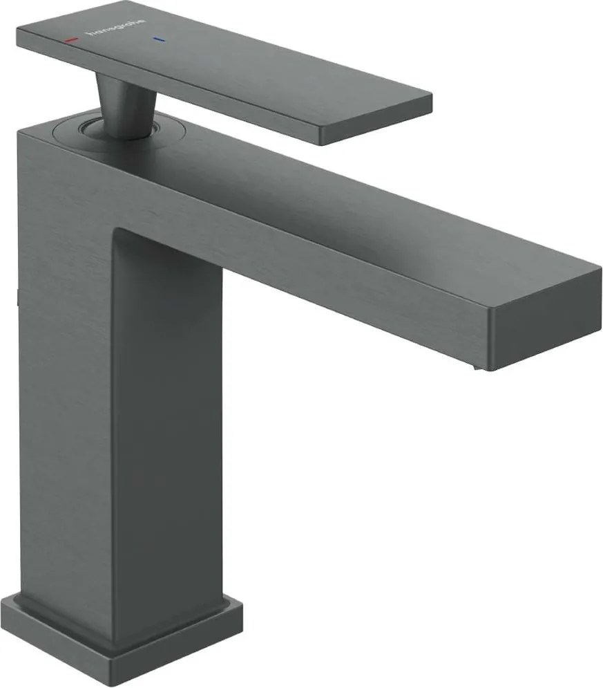Hansgrohe Tecturis E - Umyvadlová baterie, CoolStart, EcoSmart+, kartáčovaný černý chrom 73012340