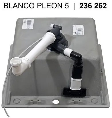 Blanco PLEON 5 InFino Silgranit antracit s excentrem