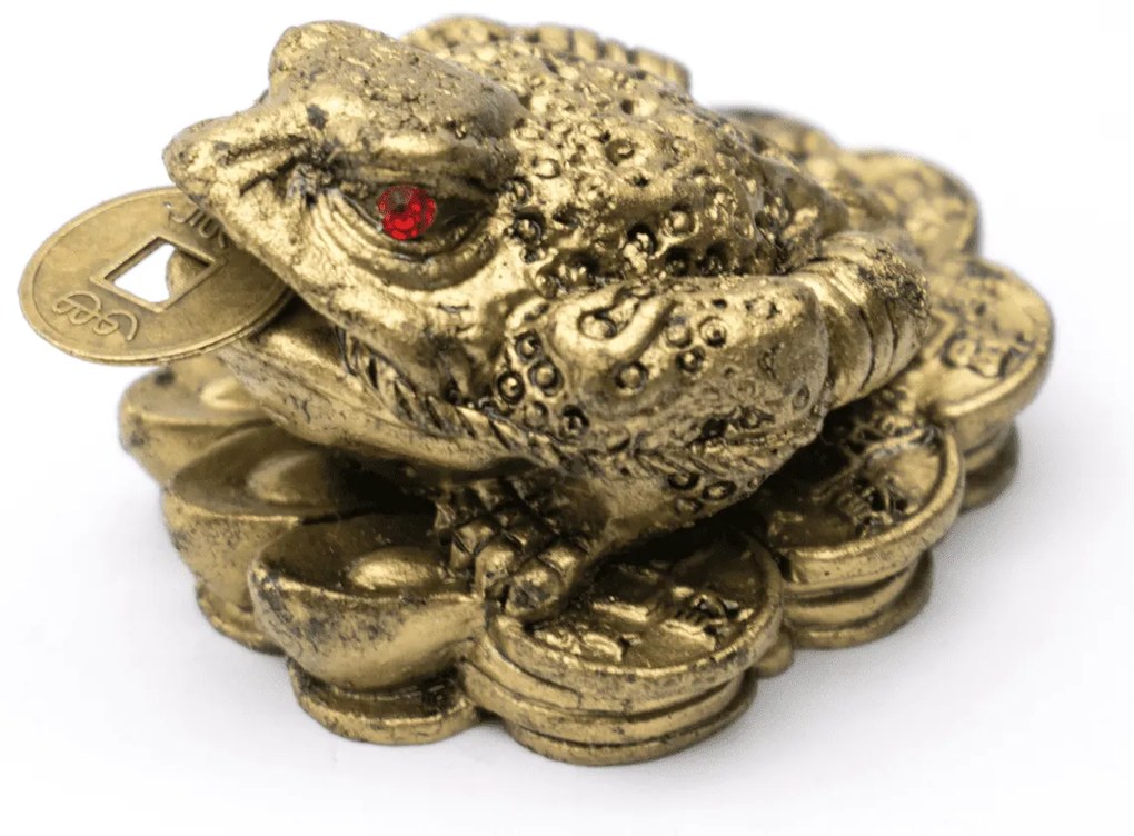 Milujeme Kameny Třínohá žába - soška Feng shui