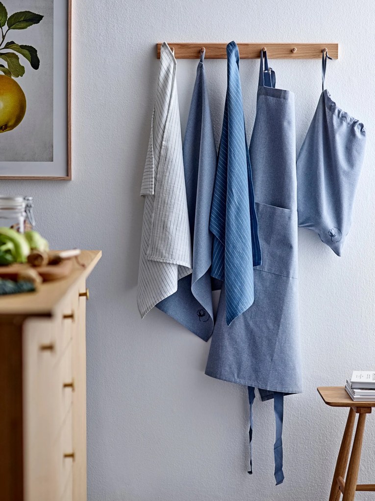 Kuchyňská utěrka Chambray Organic růžová