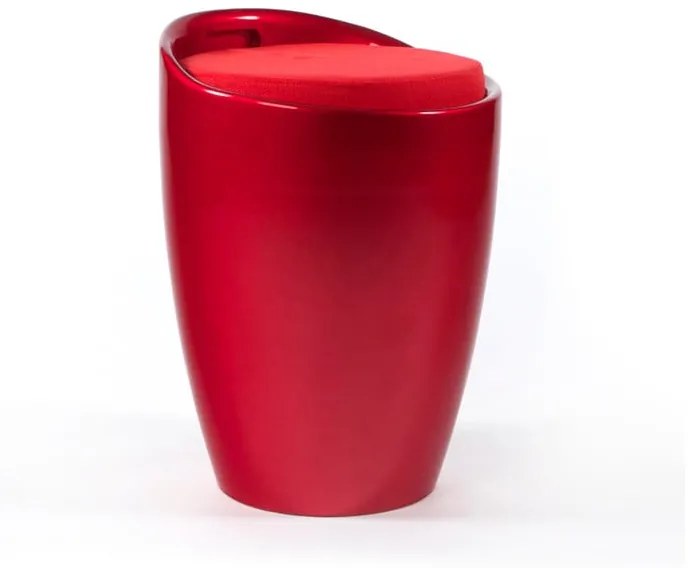 Červená stolička s úložným prostorem Kokoon Ese