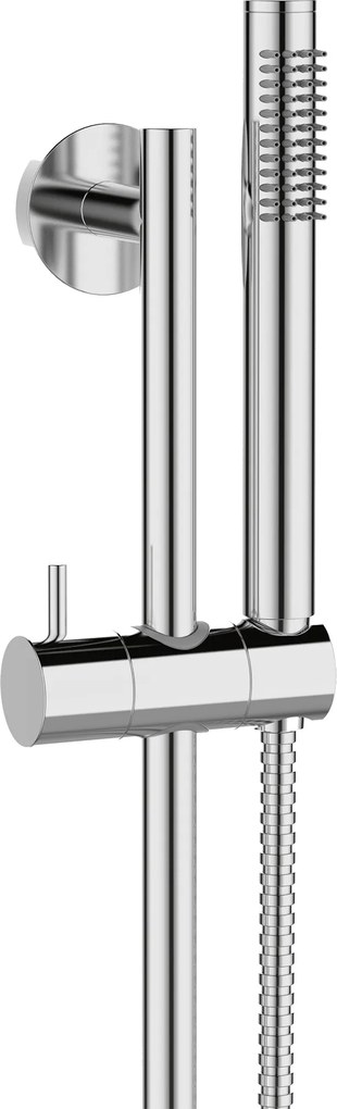 Invena Alonia, sprchový sloup s ruční sprchovou soupravou, 1-funkce, chromová, INV-AU-70-Z01-V