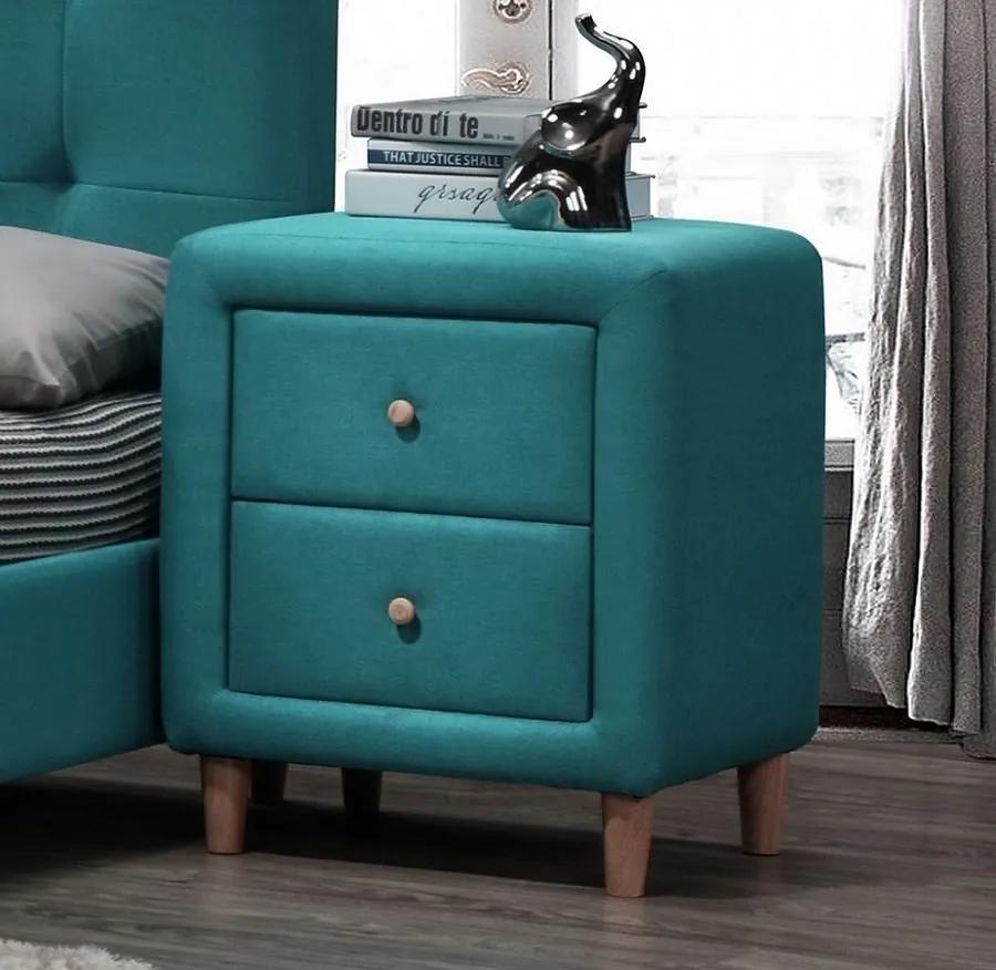 Casarredo - Komfort nábytek Čalouněný noční stolek ATLANTIC