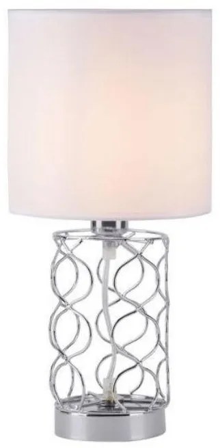 Leuchten Direkt Leuchten Direkt 14615-55 - Stolní lampa DEVA 1xE14/40W/230V matný chrom W2103