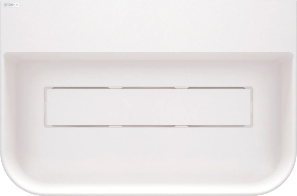 Deante Arnika, granitové umyvadlo na desku 605x405x135 mm, bílá matná, DEA-CQA_AU6S