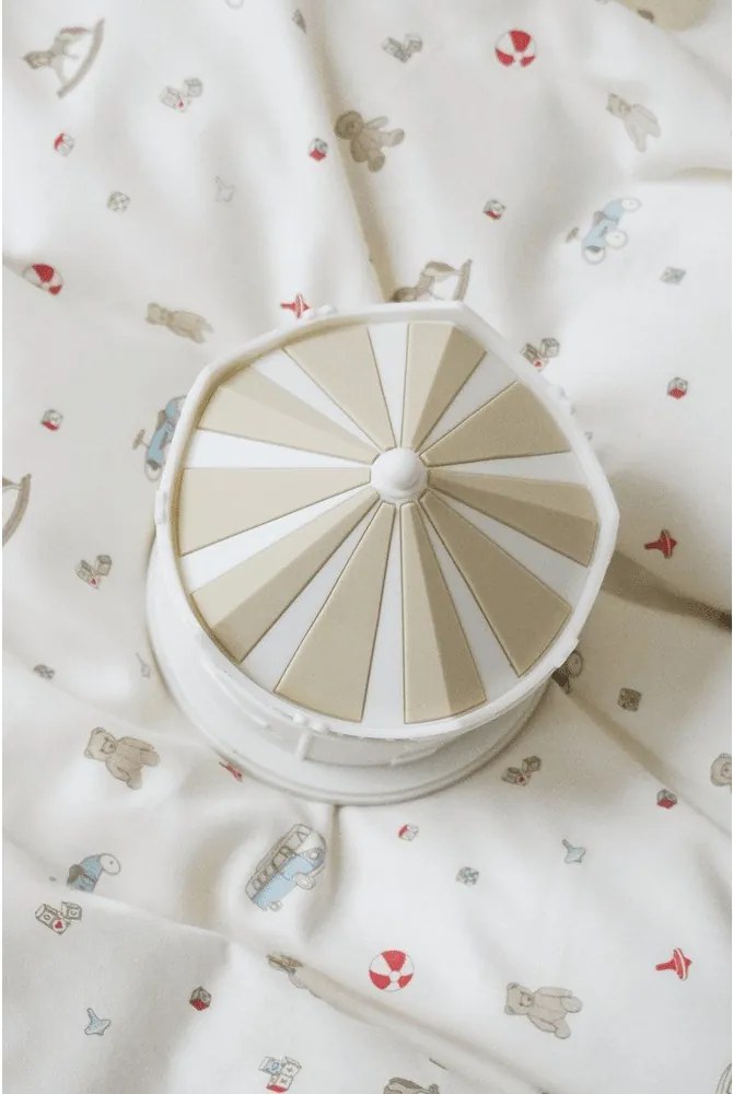 Slonovinové dětské noční světlo Carousel Off-White – Cam Cam Copenhagen