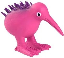 KIWI WALKER s.r.o Hračka pes WHISTLE latex,pískací,růžová 8,5cm Kiwi