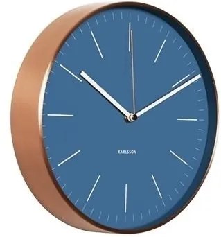 Designové nástěnné hodiny KA5507BL Karlsson 28cm