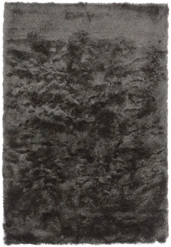 Černý koberec Chao Graphite Rozměry: 90x150 cm