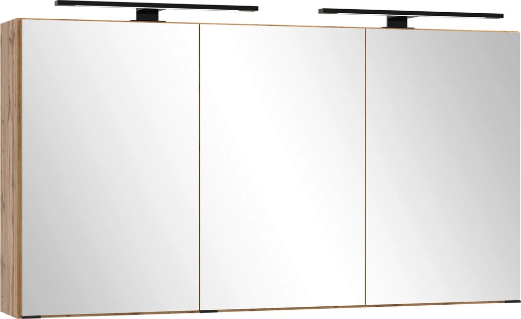 XXXLutz ZRCADLOVÁ SKŘÍŇKA, dub wotan, 120/64/20 cm Held - Online Only koupelnové skříňky - 000307017903