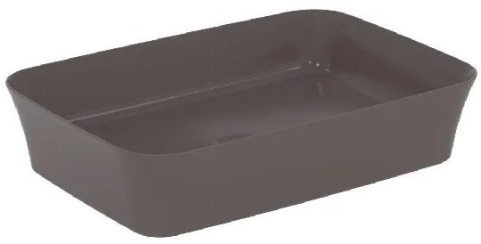 Ideal Standard Ipalyss - Umyvadlo na desku, 550x380 mm, bez přepadu, slate grey E2076V5