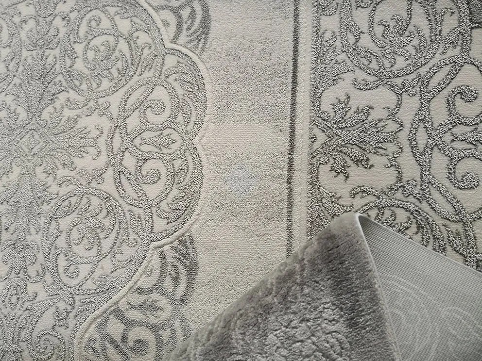 Berfin Dywany, Kusový koberec Dizayn 7417 Grey, 200x290, šedá, ložnice