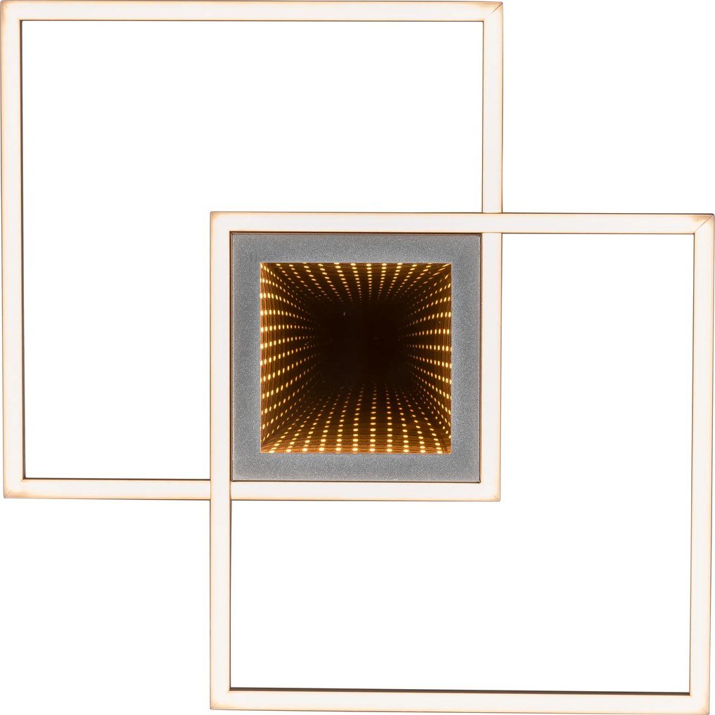 Livarno Home Stropní LED svítidlo „Infinity Mirror“ (Čtvercová)