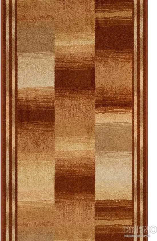 Breno Běhoun IKAT 36, šíře 80 cm, Vícebarevné/Hnědá