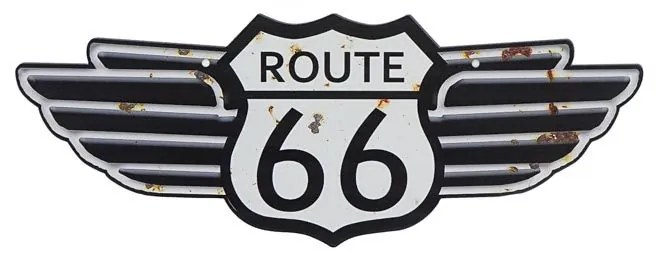 Kovová cedule Route 66 2