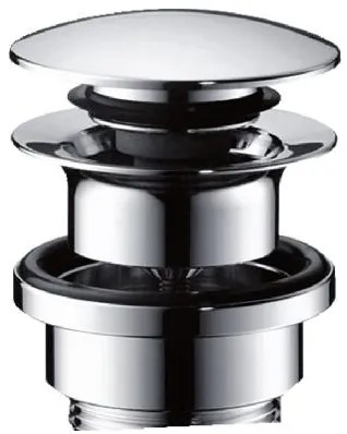 Hansgrohe - Odtoková souprava Push-Open, chrom 50100000