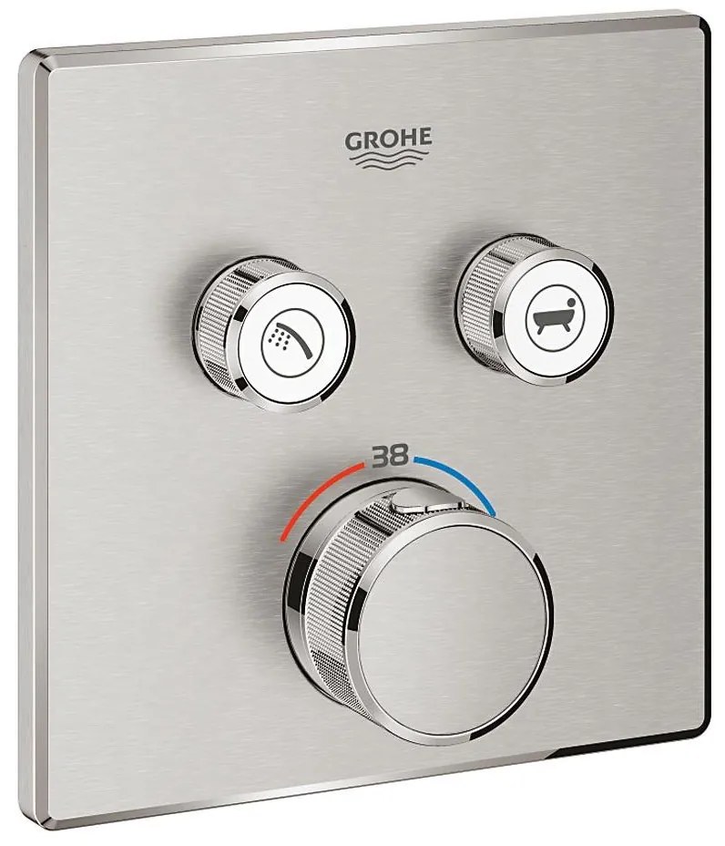 GROHE 29124DC0 - Termostat GROHTHERM SMARTCONTROL nerez