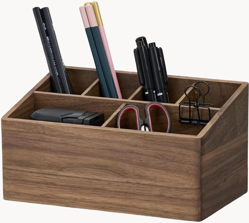 Organizér na psací stůl z ořechového dřeva Oakywood