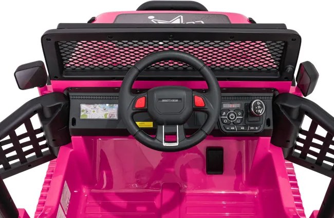 Elektrické autíčko Jeep BEAST 4x4 růžové