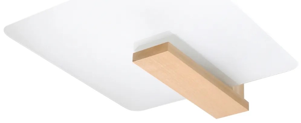 Sollux Lighting Stropní svítidlo LAPPO přírodní dřevo