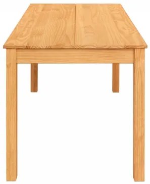 Jídelní stůl pro 4, 6, 8 osob masiv borovice 150x75 TORINO světlý med vosk