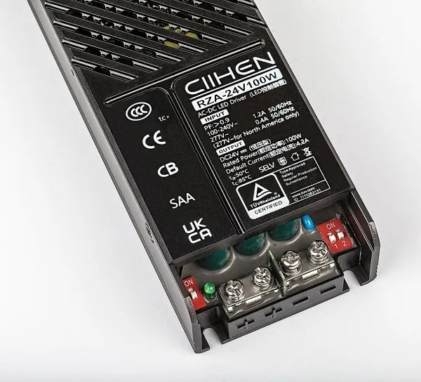 Rabalux 70206 - Zapuštěný nap. zdroj pro svítidla v liš. sys. LiTrack 100W/24V