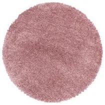 Ayyildiz koberce Kusový koberec Fluffy Shaggy 3500 rose kruh - 120x120 (průměr) kruh cm