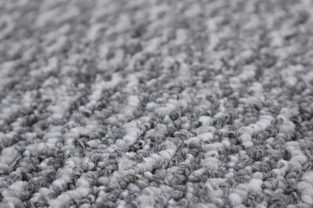 Vopi koberce Kusový koberec Toledo šedé čtverec - 180x180 cm