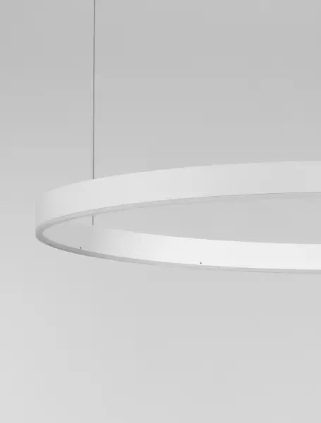LED lustr Motif 120 bílé stmívatelné
