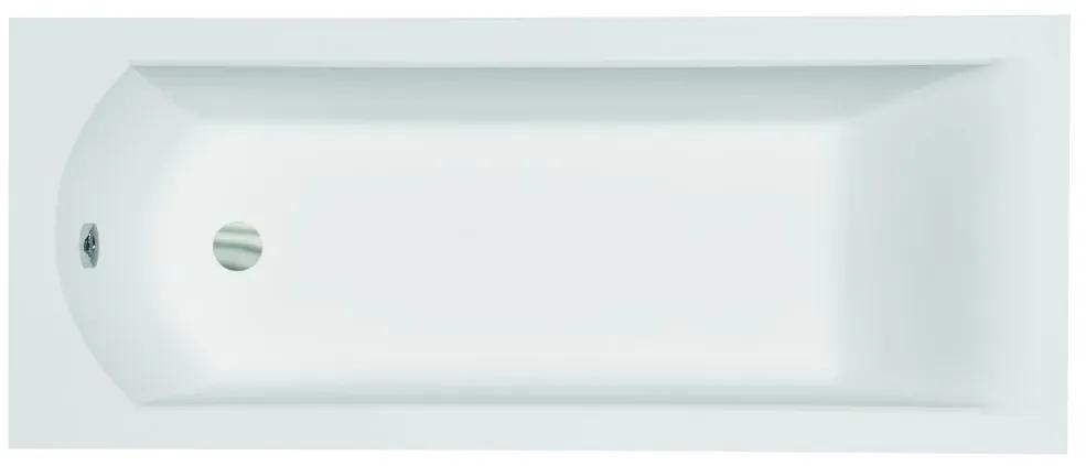 BESCO Obdélníková vana SHEA Nožičky k vaně - Bez nožiček, Rozměr vany - 170 × 70 cm - VANSHEA170