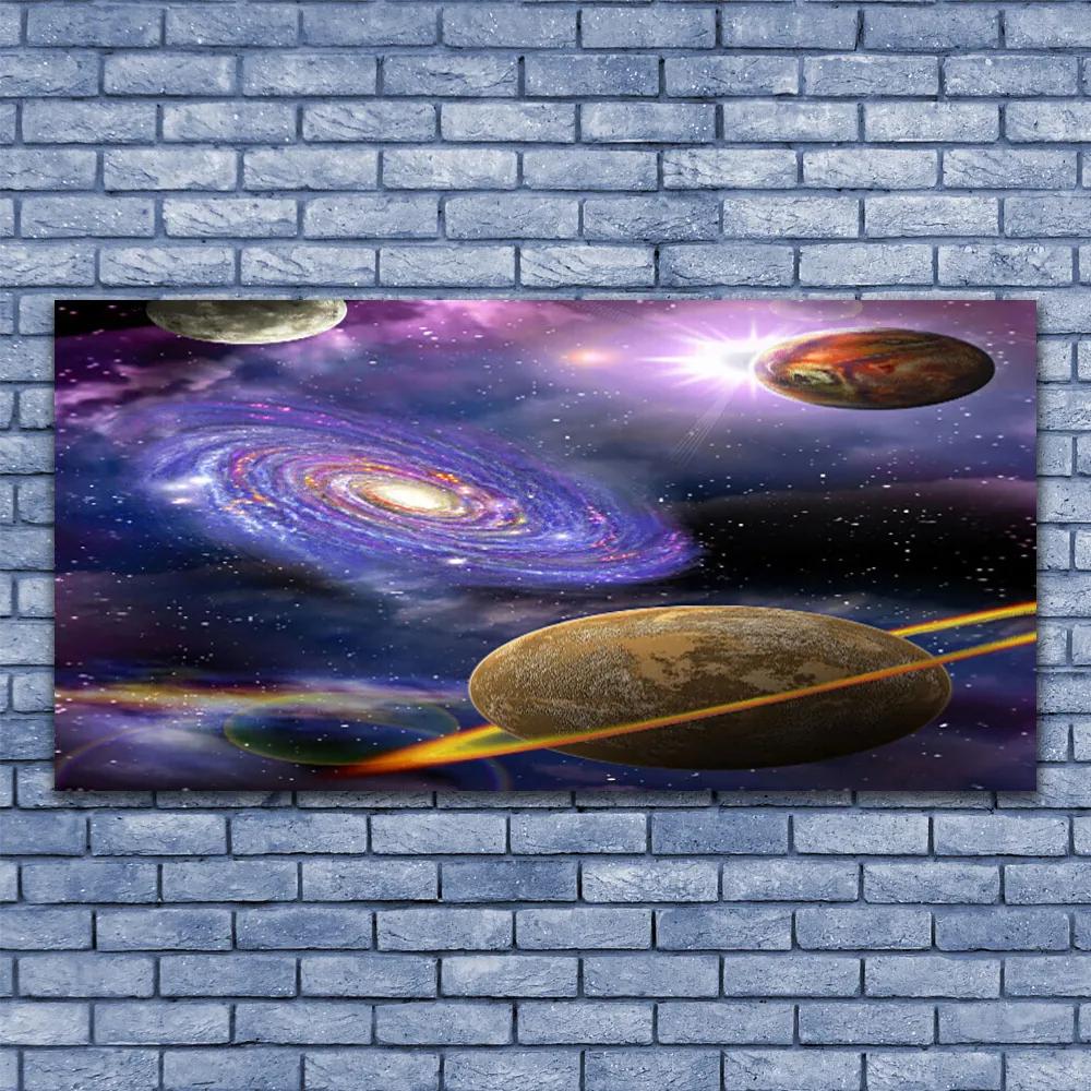 akrylový obraz Vesmír 120x60 cm